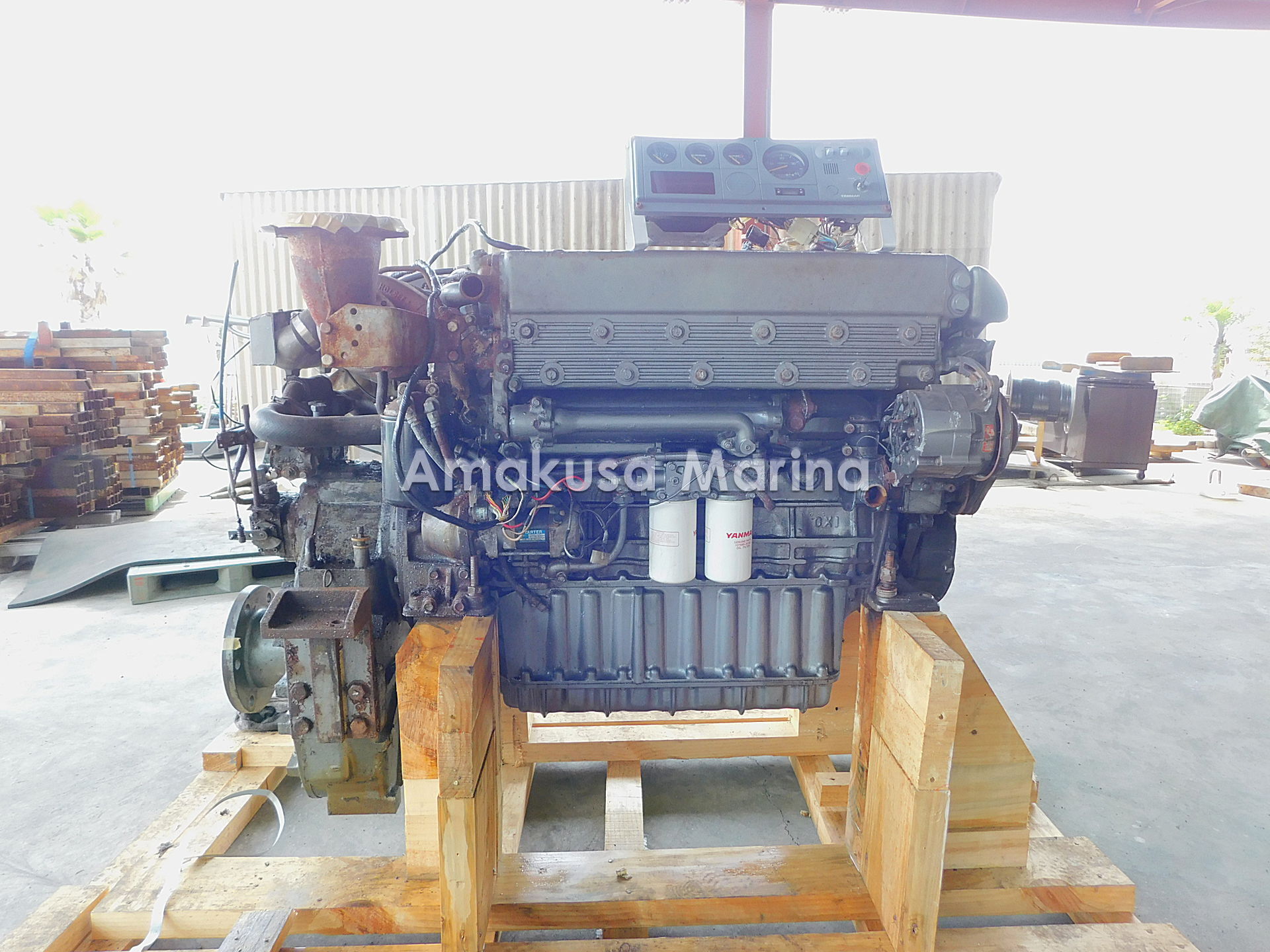 YANMAR 6CXAS-GT 450ps (5.55) | AMAKUSA MARINA Co.