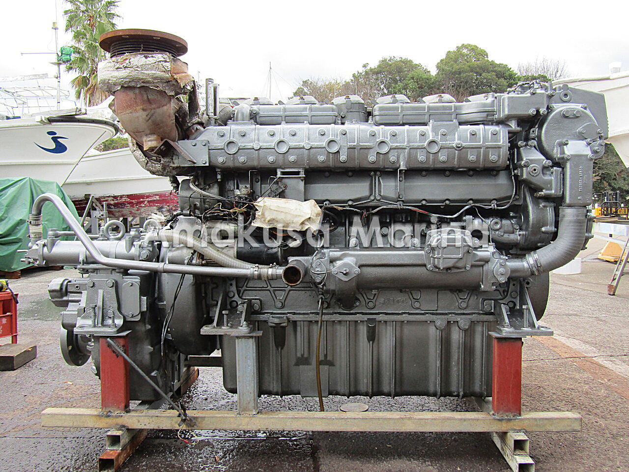 YANMAR 6LX-ET 770PS(3.03) | AMAKUSA MARINA Co.