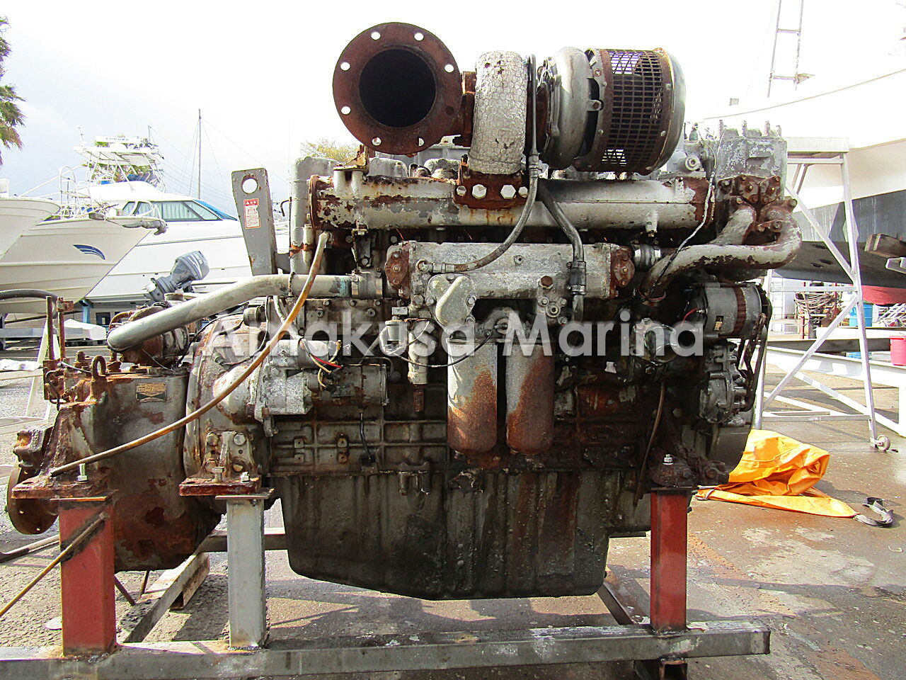 YANMAR 6KH-UT 450ps(Gearboxless) | AMAKUSA MARINA Co.