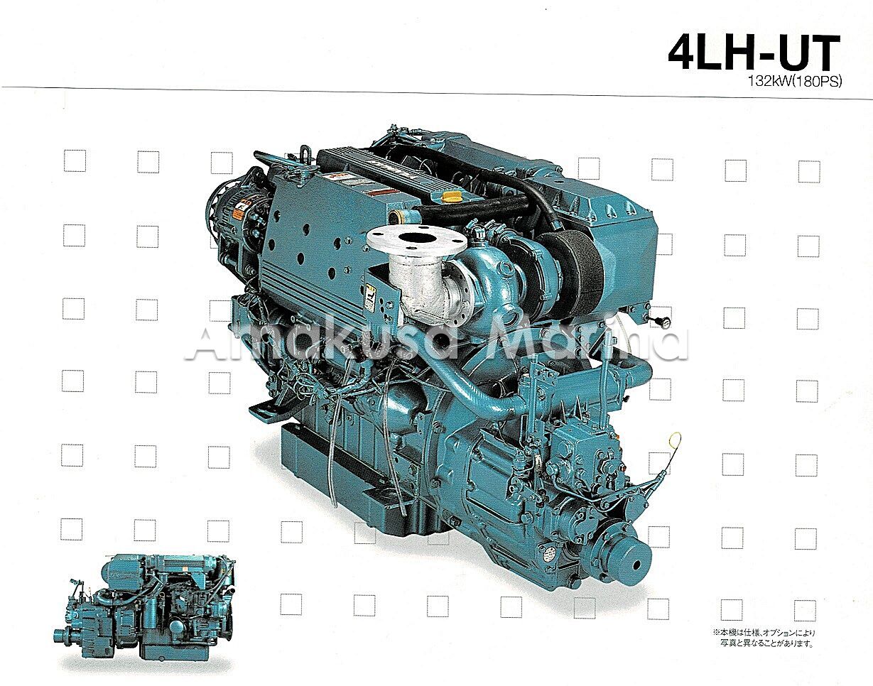 YANMAR 4LH-UTZAY 180ps(0.807) | AMAKUSA MARINA Co.